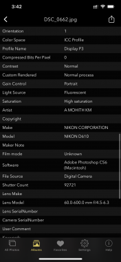 Understanding EXIF tags and fields - EXIF Viewer by Fluntro