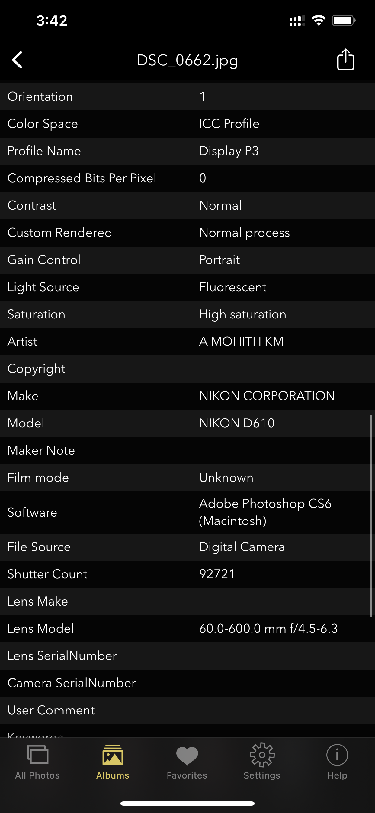 Understanding EXIF tags and fields - EXIF Viewer by Fluntro