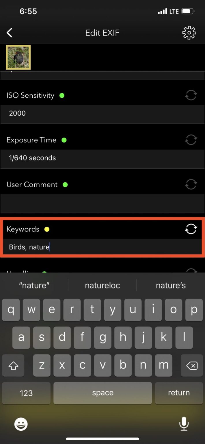 How to choose the best keyword for a photograph? - EXIF Viewer by Fluntro