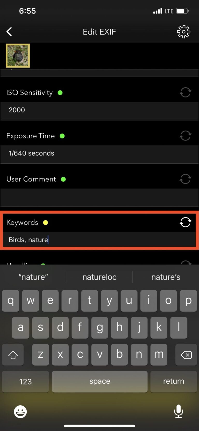 How to choose the best keyword for a photograph? - EXIF Viewer by Fluntro