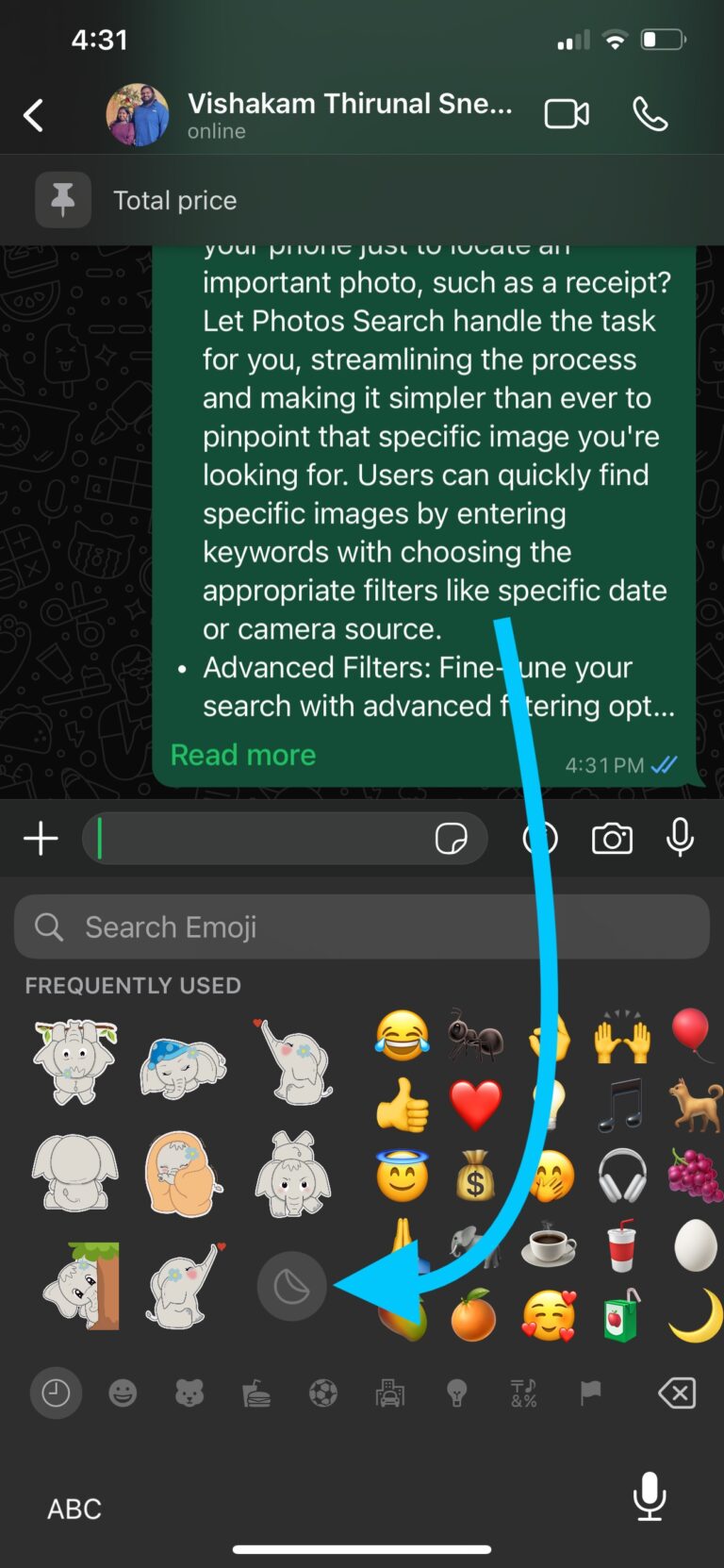 Step-by-Step Guide: How to Use iMessage Stickers in WhatsApp - EXIF ...